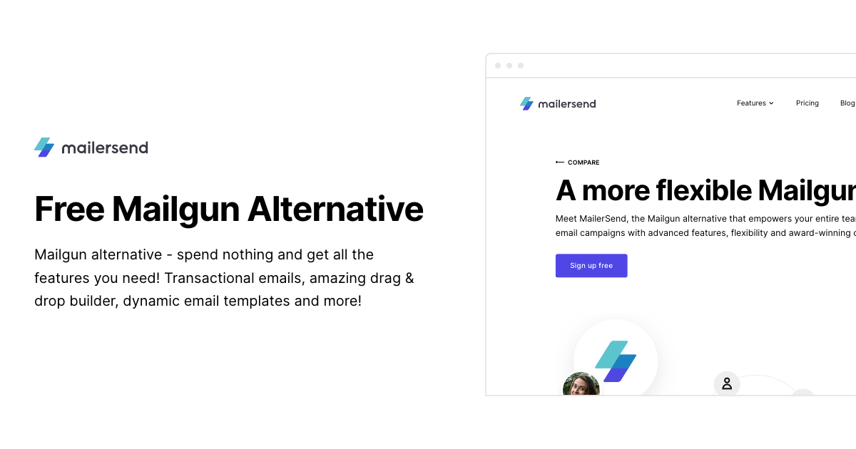 Free Mailgun Alternative Mailersend