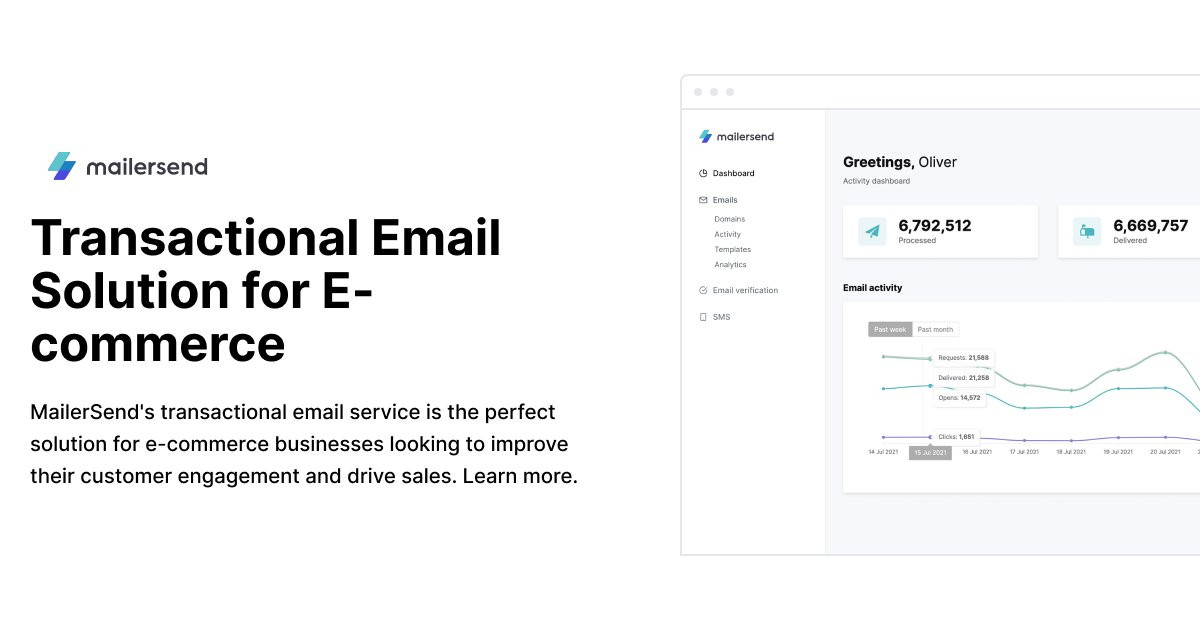 Transactional Email for Agencies - MailerSend